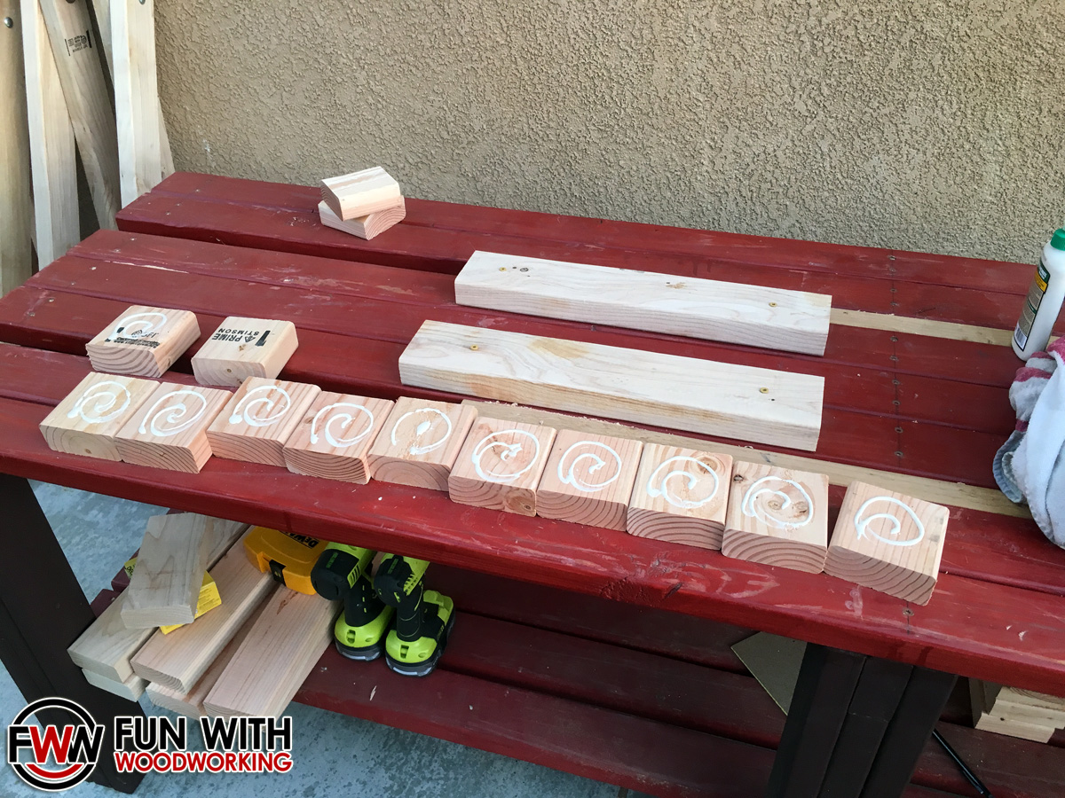 Shop update #14 (2-14-18) Tomahawk throwing targets & stands – FUN WITH ...