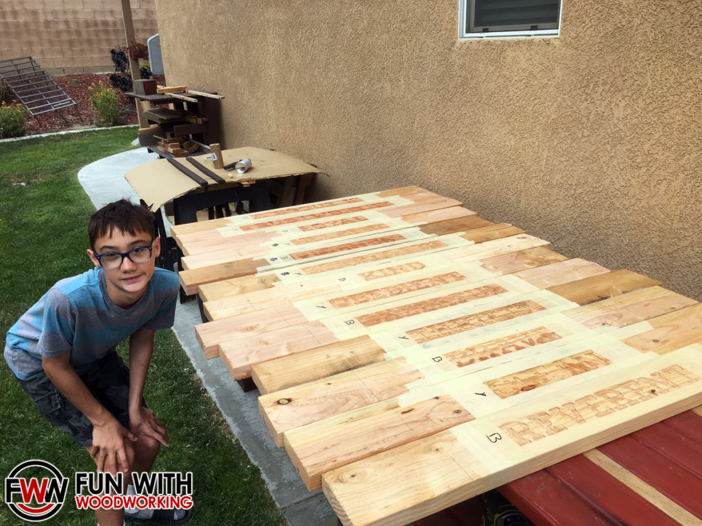 We built a giant Cub Scout Bridge – FUN WITH WOODWORKING