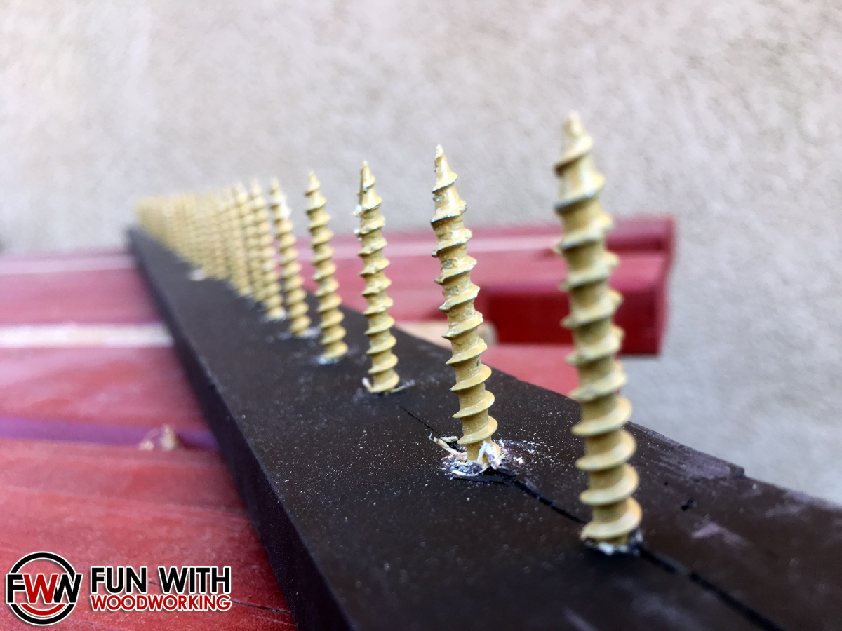 Building homemade bird spike strips – FUN WITH WOODWORKING