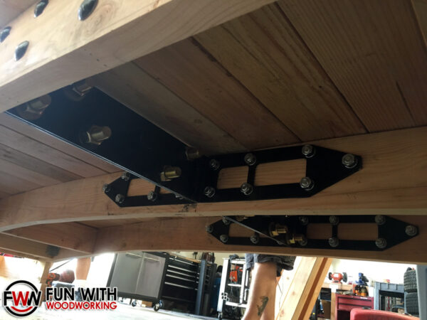 We built a giant Cub Scout Bridge – FUN WITH WOODWORKING