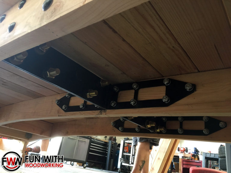 We built a giant Cub Scout Bridge – FUN WITH WOODWORKING