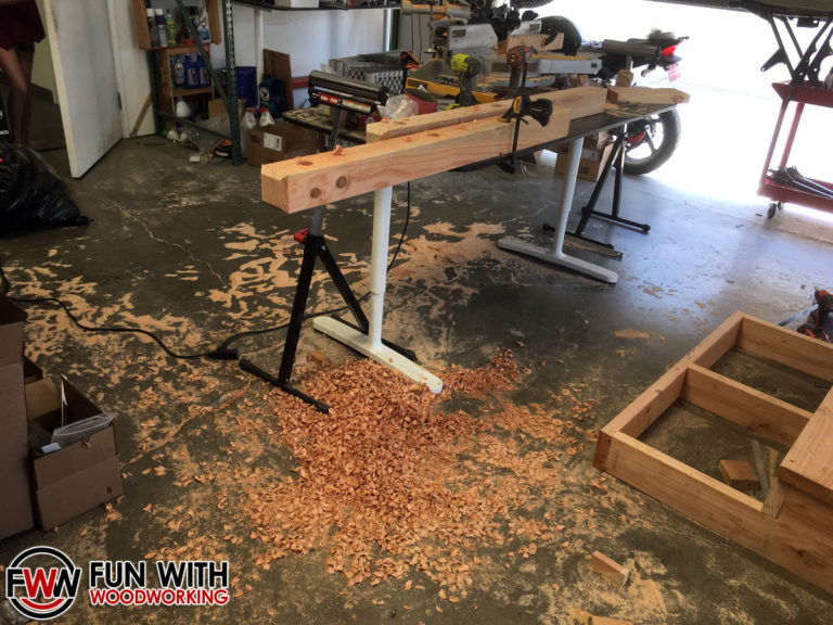 We built a giant Cub Scout Bridge – FUN WITH WOODWORKING