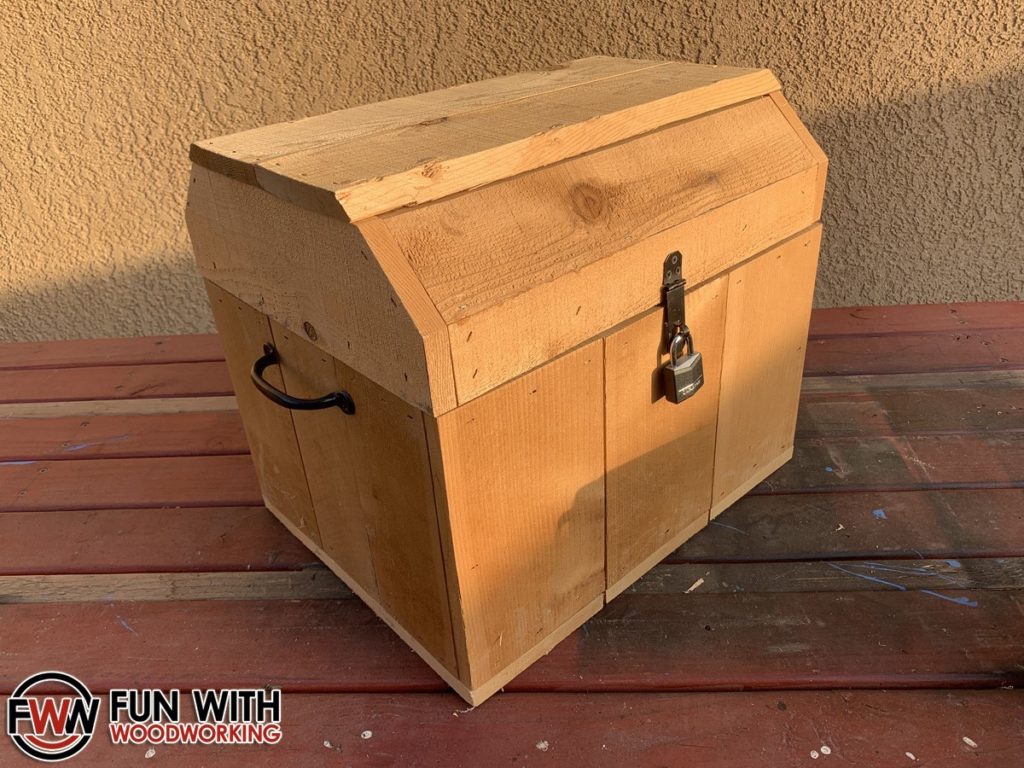 Treasure Chest Cooler Box w/Secret compartment – Digital Plans – FUN ...