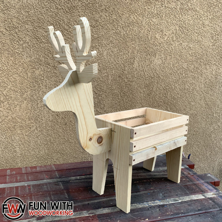 Reindeer Crate – Full Plans – FUN WITH WOODWORKING