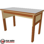 Plywood Student Desk – Digital Plans – FUN WITH WOODWORKING