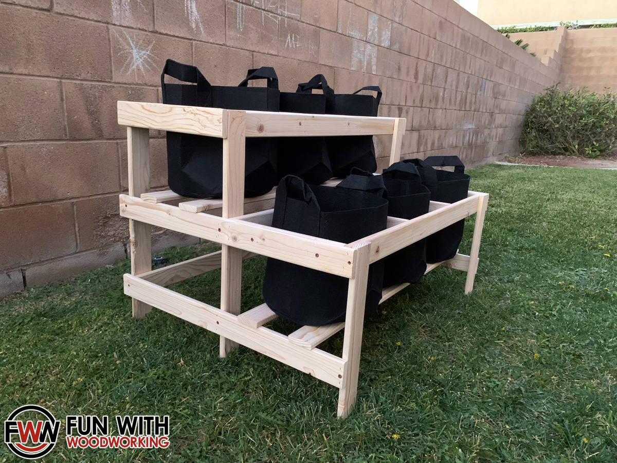 Shop update #224 (2-9-22) Planter Bag Stand – FUN WITH WOODWORKING